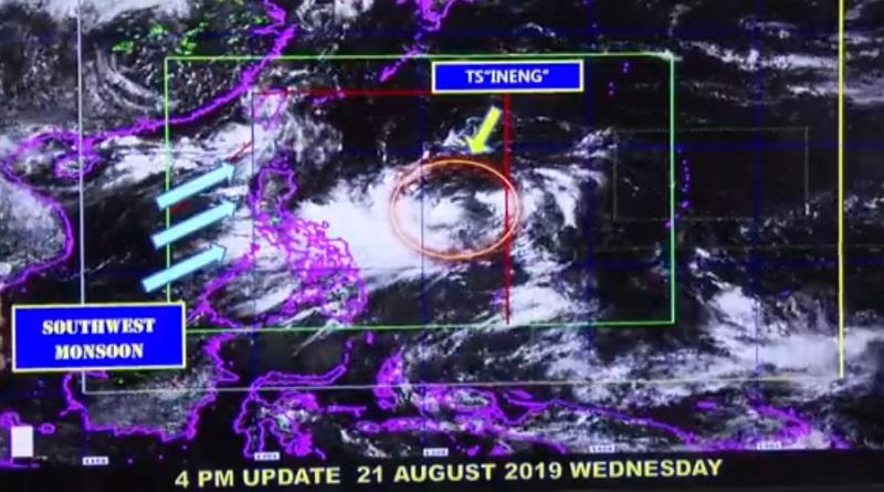 Ineng intensifies into Tropical Storm but is not expected to make ...
