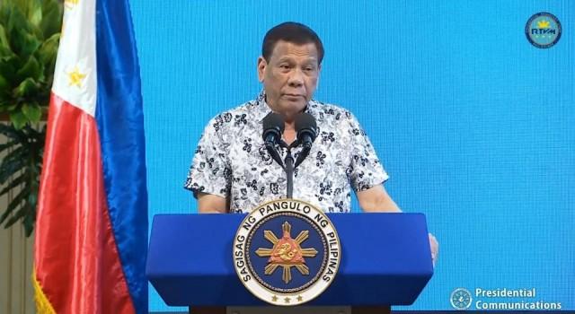 Duterte apologizes for wearing floral polo to event, calls Velasco ‘up ...
