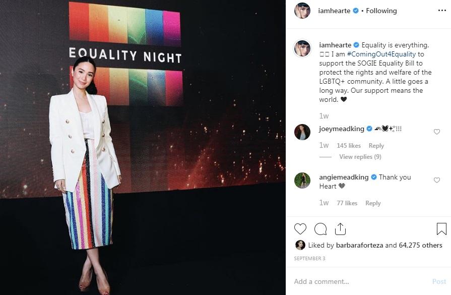 Celebrities show support for SOGIE bill | GMA News Online