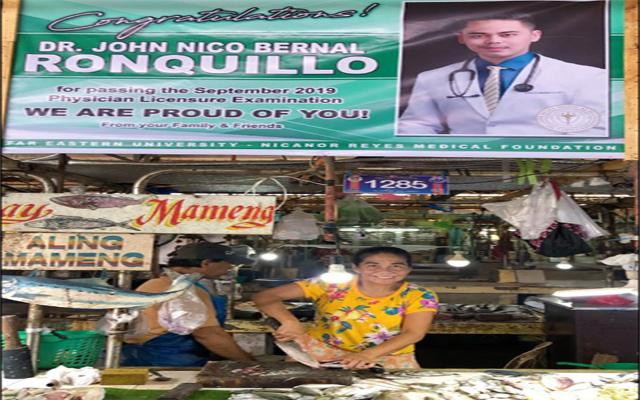 Anak ng tindera ng isda, ganap nang duktor: 'Ako naman po ang bahala sa ...