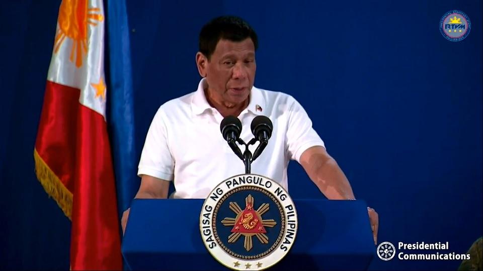 Duterte says he is ready to die for his campaign vs. illegal drugs ...