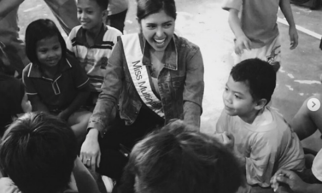 Beauty queen Isabelle de Leon shares heartwarming experience with children