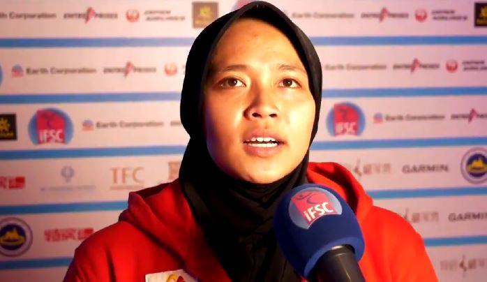 Indonesia's Aries Susanti Rahayu sets new speed-climbing world record ...
