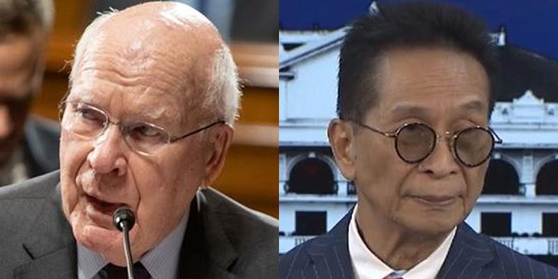 Panelo: US Senator Leahy ‘cannot be more popish than the Pope’ | GMA ...