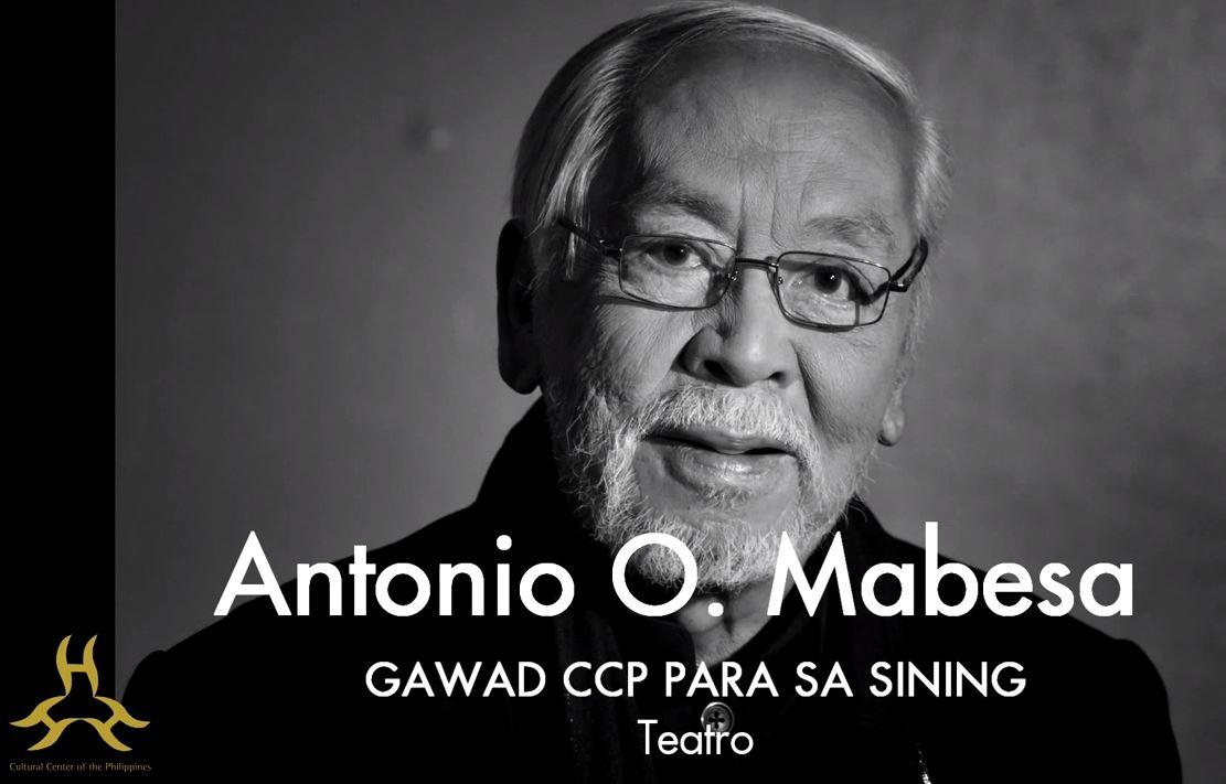 Veteran actor-director Tony Mabesa dies | GMA News Online