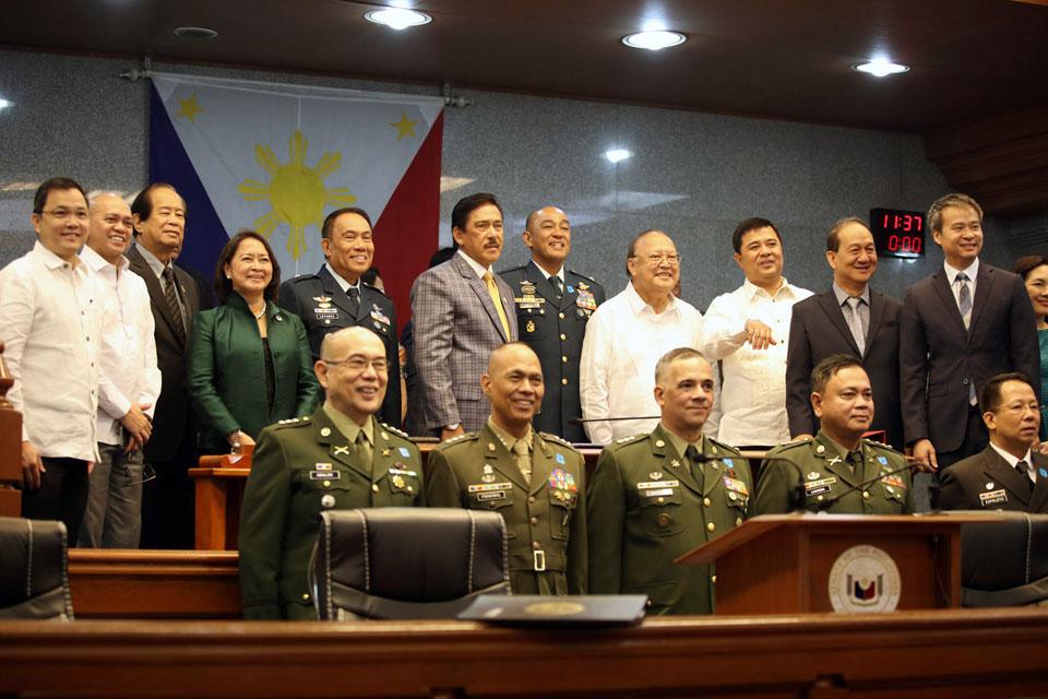 CA confirms promotions of 9 AFP officers | Photos | GMA News Online