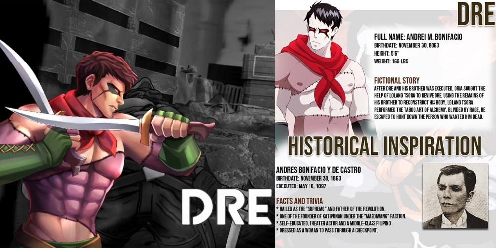 There is now an Andres Bonifacio-inspired character in Pinoy-made ...