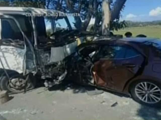 Babaeng driver, nabalian ng buto matapos mabangga ng truck | Balitambayan
