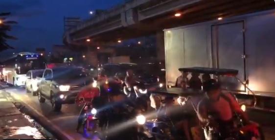 Temporary steel ramp in Alabang Viaduct-Skyway to be put up to ease ...