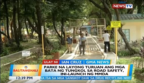 MMDA opens children's road safety park in Manila | GMA News Online