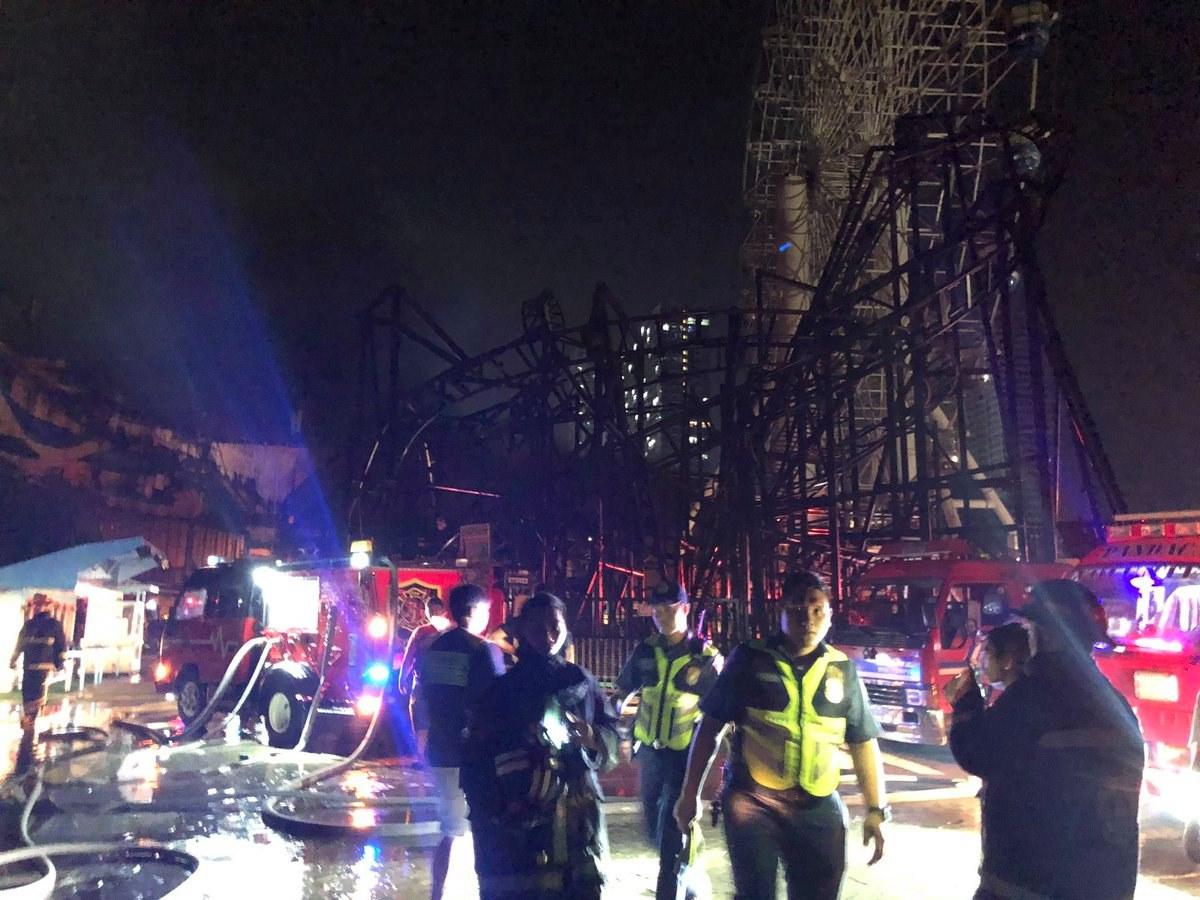 Arson possible cause of Star City fire —BFP | GMA News Online