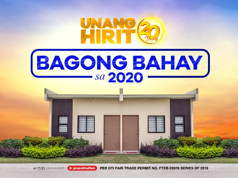 For its 20th anniversary, Unang Hirit is giving away a house and lot ...