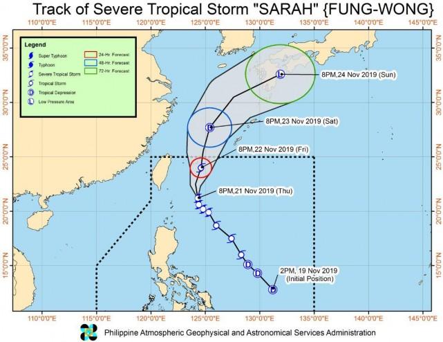 Sarah maintains strength, no significant effect on PHL on Friday | GMA ...