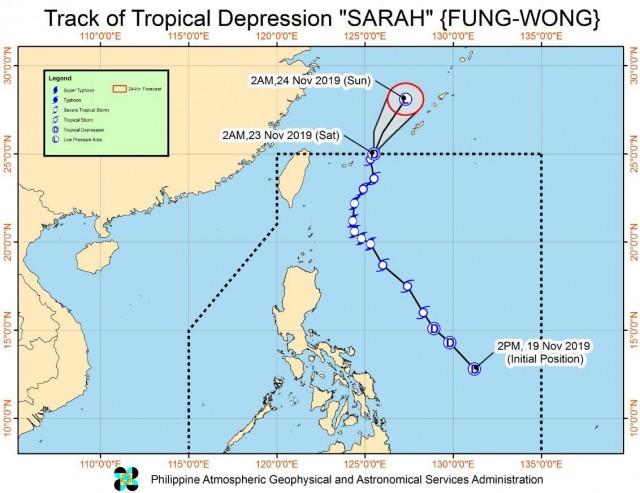 Sarah weakens to tropical depression; remains within the PAR | GMA News ...