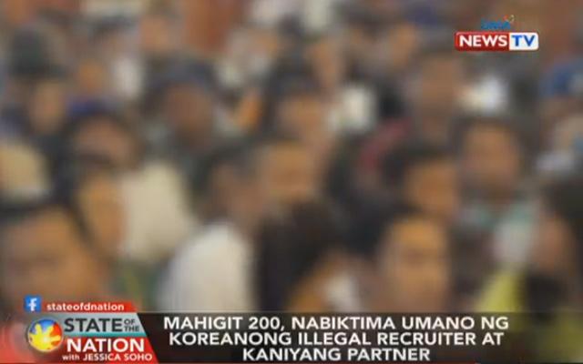 Mahigit 200 katao, nabiktima umano ng Koreanong illegal recruiter sa Capiz | Balitambayan