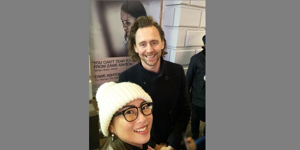 Lyn Ching shares her New York moment with Tom Hiddleston | GMA News Online