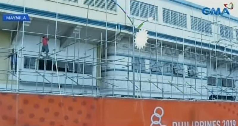 Rizal Memorial Sports Complex under renovation hours before SEA Games ...
