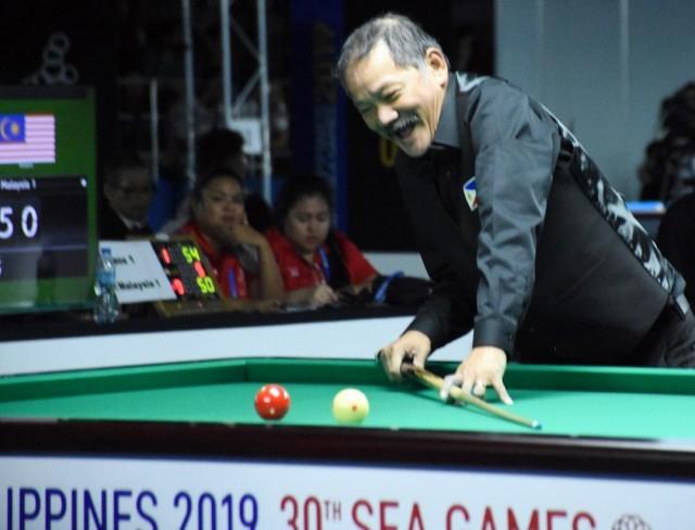 IN PHOTOS: Efren 'Bata' Reyes' shows signature smile despite loss