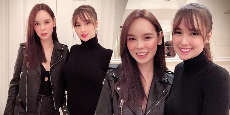 Kim Domingo poses with lookalike Megan Sison | GMA News Online