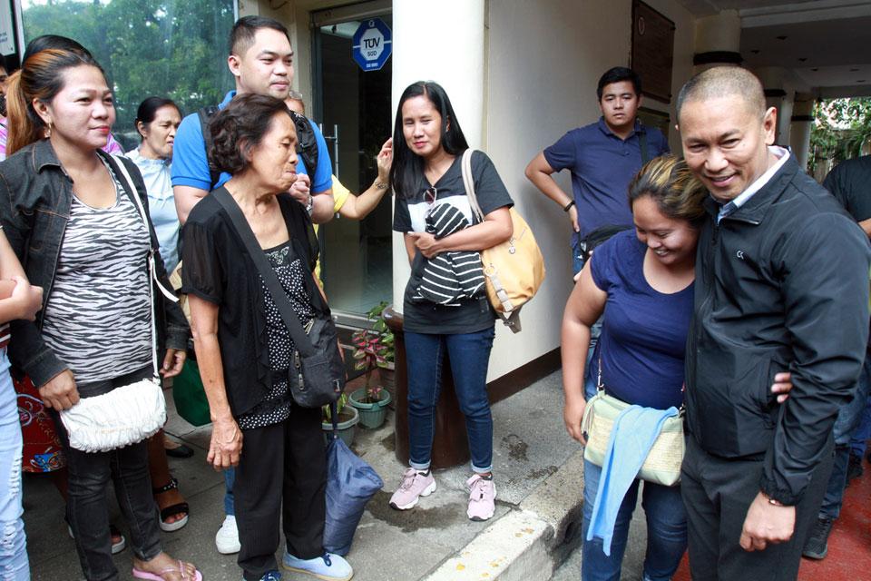 Mangudadatu, kin of Maguindanao massacre victims visit NPC | Photos ...