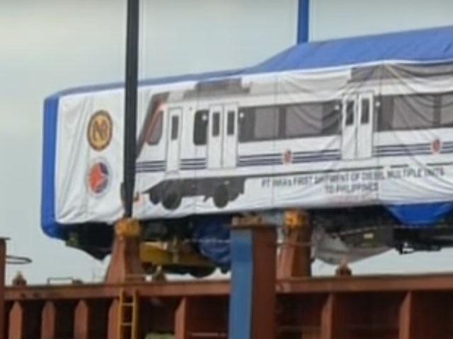 Six new PNR coaches arrive from Indonesia | GMA News Online