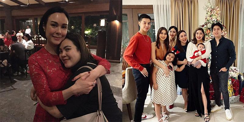 Barretto sisters, masaya’t at peace na nagdiwang ng kani-kanilang Pasko ...