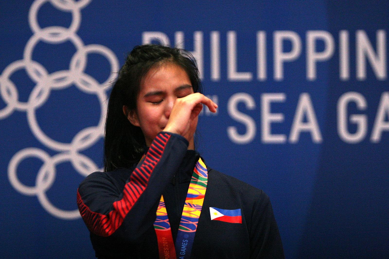 Jamie Lim emotional after SEA Games gold win | Photos | GMA News Online
