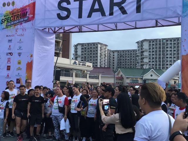 Pia Wurtzbach, sumabak sa color run para sa HIV awareness | Balitambayan Pia Wurtzbach, sumabak sa color run para sa HIV awareness | Balitambayan