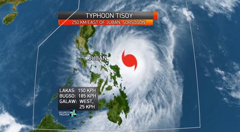 Typhoon Tisoy may significantly increase Angat Dam water level —Mang ...