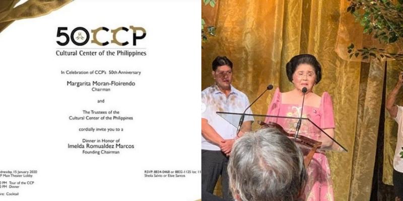 CCP hosts dinner in honor of Imelda Marcos | GMA News Online