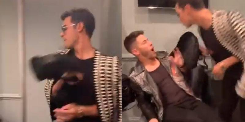 Jonas Brothers recreate iconic Kardashian moment in funny video | GMA ...