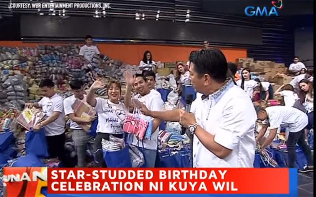 Kapuso stars, nakiisa kay Kuya Will sa pagtulong sa mga nasalanta ng ...