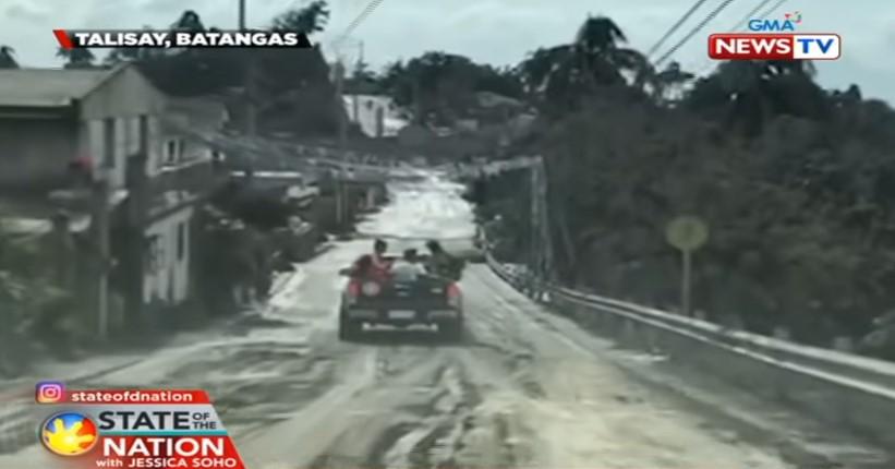 Tagaytay-Talisay Road reopened to public | GMA News Online