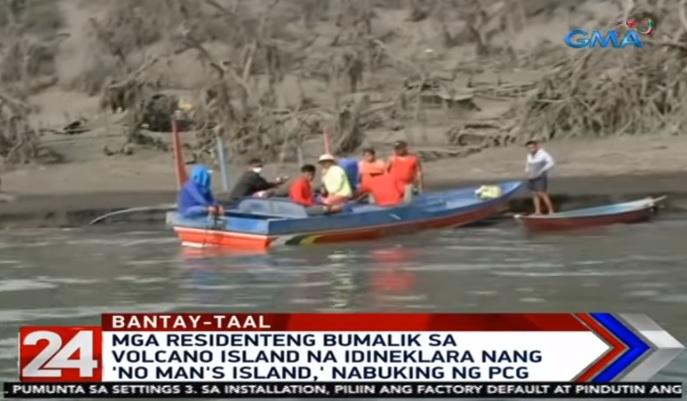 Authorities catch residents sneaking back into Volcano Island | GMA ...