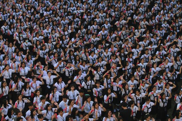Students in Manila join 'One Billion Rising' 2020 campaign | Photos ...