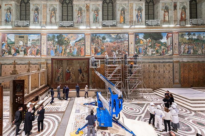 All Raphael’s tapestries return to Sistine Chapel after centuries | GMA ...