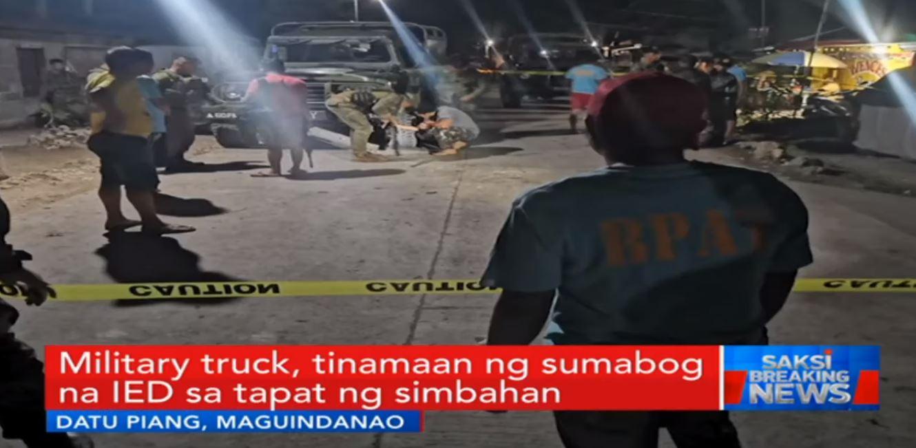 No one hurt in explosion near church in Datu Piang, Maguindanao | GMA ...