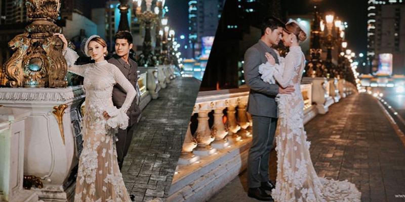 JC de Vera and fiancee Rikkah Cruz take prenup photos at the Jones ...