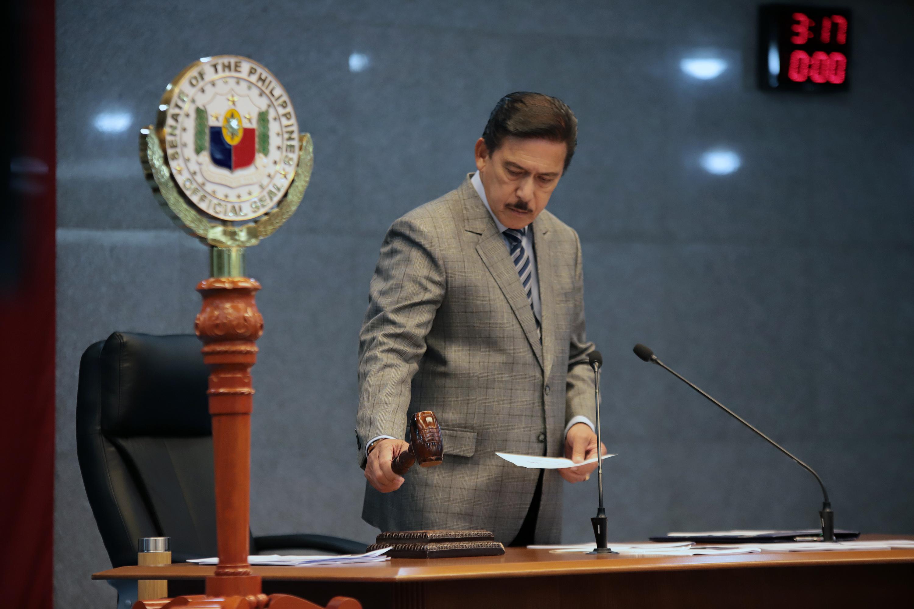 Sotto orders 'business as usual' at Senate | GMA News Online