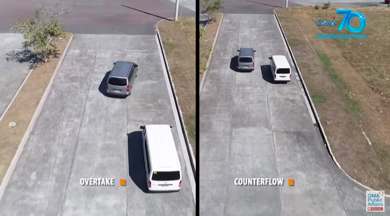 What is the difference between counterflow and overtake? LTO explains ...