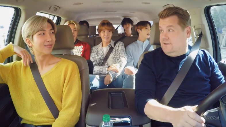 BTS joins James Corden in 'Carpool Karaoke' | GMA News Online