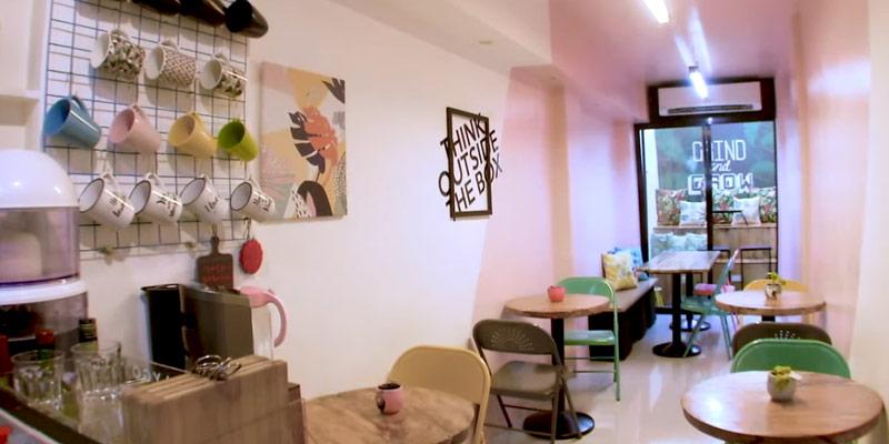 Looking for a cozy workspace? Here's a cafe, kitchen and office rolled ...