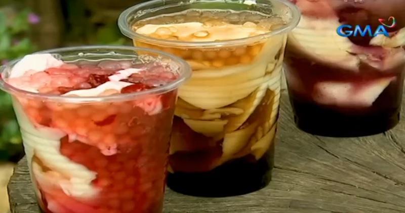 Baguio shakes things up with ube, strawberry taho | GMA News Online