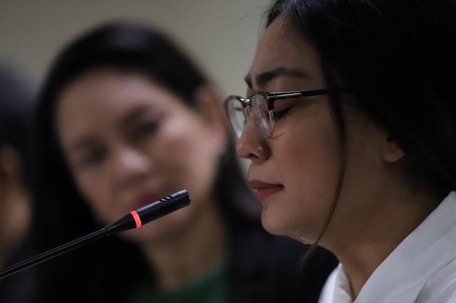 Alleged POGO trafficking victim tells tale at Senate | Photos | GMA ...