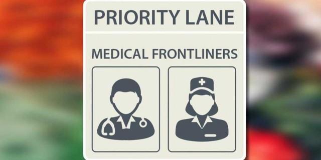 Robinsons Supermarket sets up priority lane for medical frontliners
