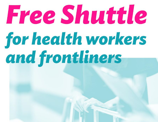OVP offers free shuttle to health workers | GMA News Online