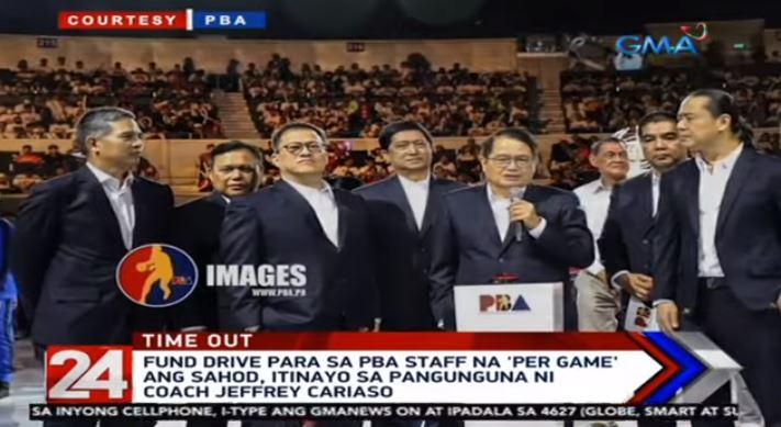 PBA initiates donation drive for game day employees | GMA News Online