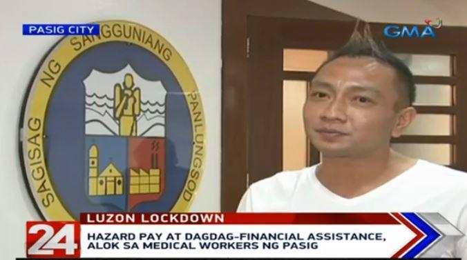 Frontline workers in Pasig public hospitals to get financial aid | GMA ...