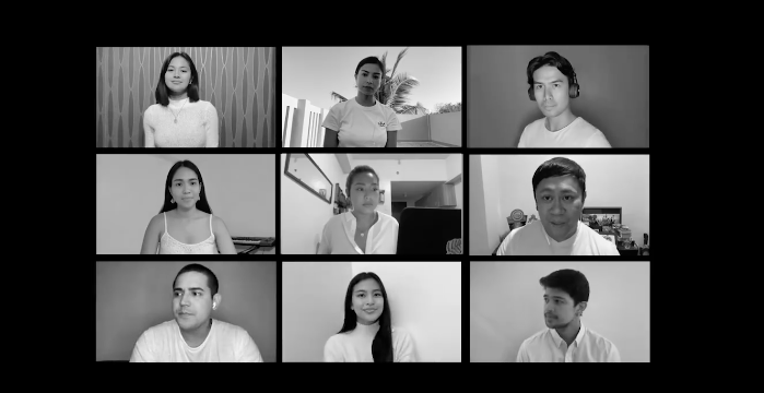 Kapuso stars join voices together as they sing 'Pagsubok' in a video ...