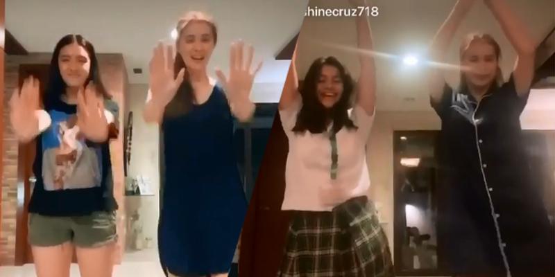 Sunshine Cruz does TikTok videos with daughters Sam and Chesca | GMA ...